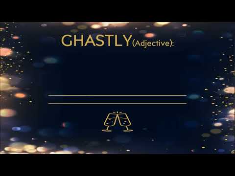 GHASTLY | Dictionary| Thesaurus| Vocabulary| Synonyms| Word| Meaning| English| Language|