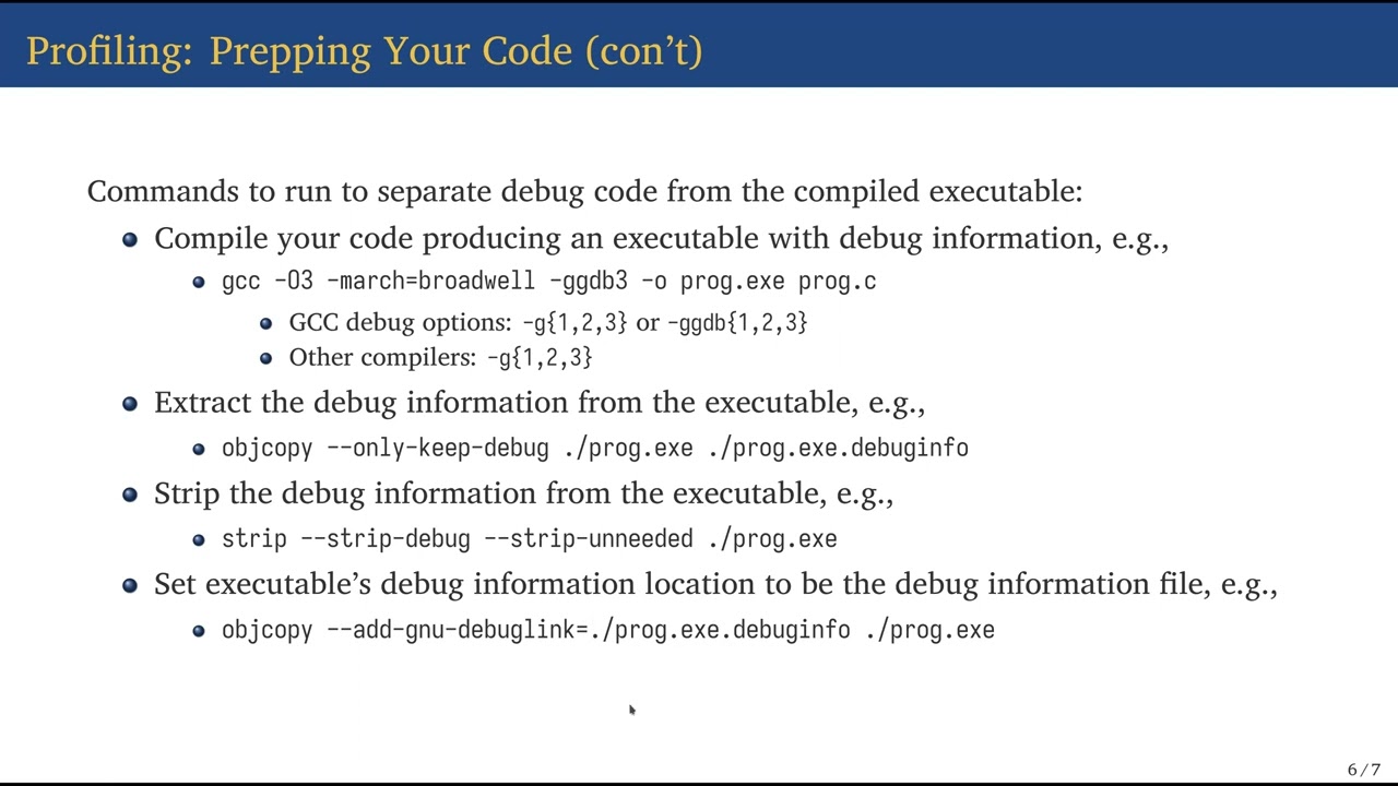Profiling & Performance Tuning CPU Programs