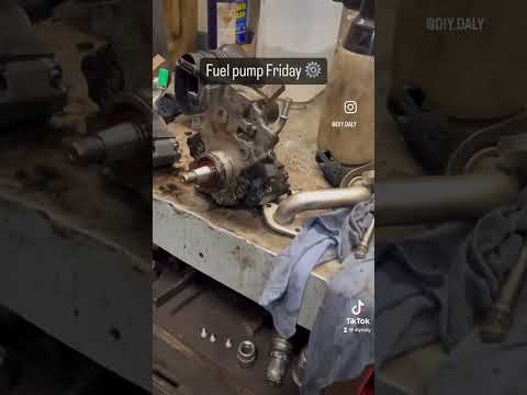 Fuel pump Friday. 2016 sprinter in for a new fuel pump #mercedes #sprinter #fuelpump