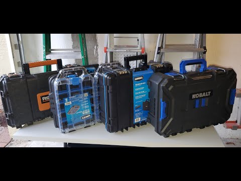 Rigid Vs Kobalt CaseStack, Hart Stack, & The Hart Technicians Box. Small Modular Tool Boxes! - Ep 4