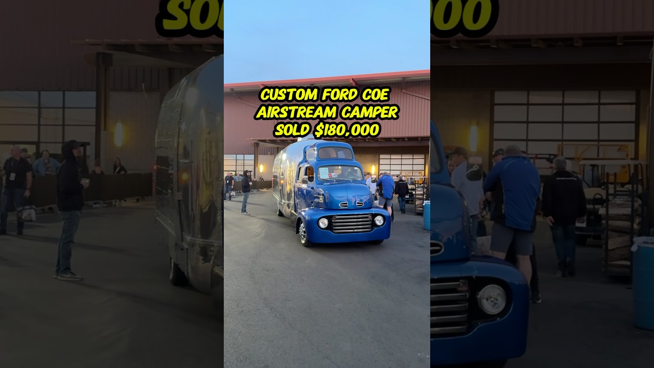 Custom-Built Ford COE-Style Airstream Camper is Unlike Any Other That ...