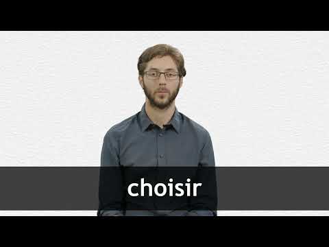 English Translation of “CHOISIR” | Collins French-English Dictionary