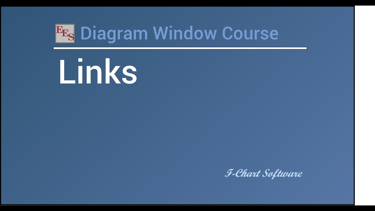 Diagram Window Links