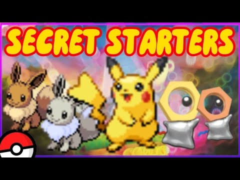 LEAKS OF HOW TO GET EEVEE, PIKACHU, AND MELTAN AS STARTERS IN POKÉMON BRICK BRONZE