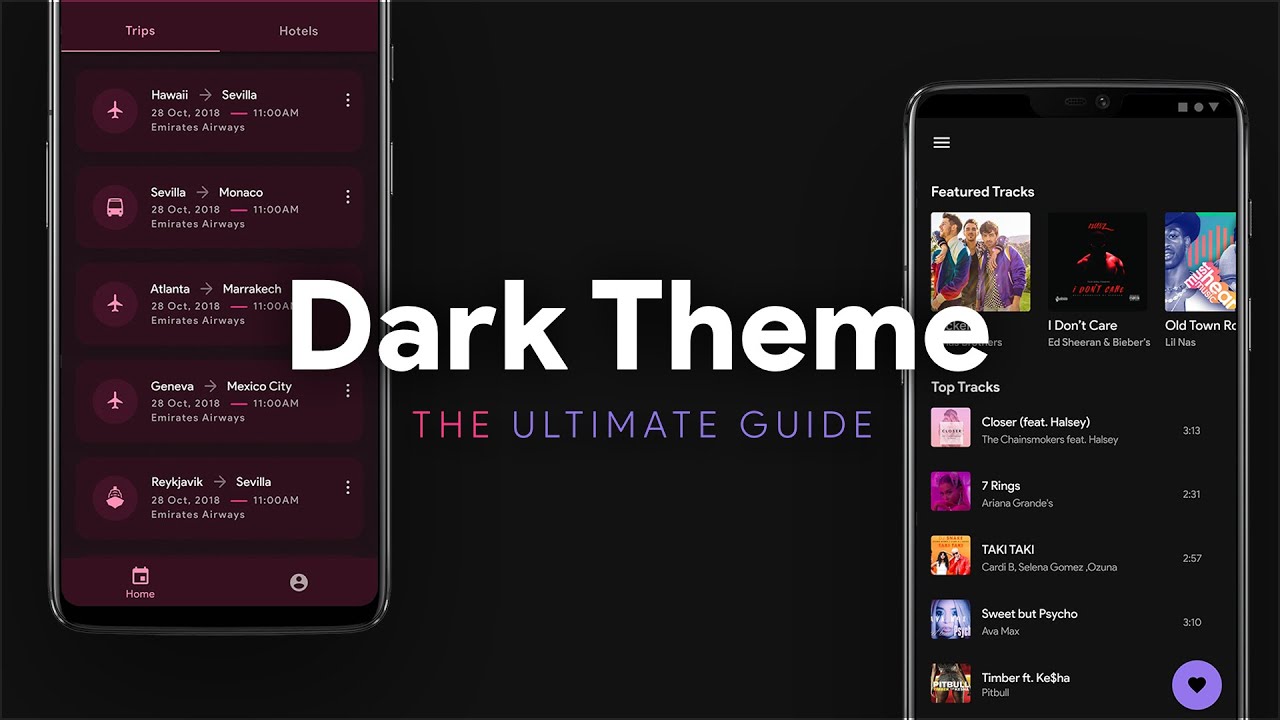 Designing Dark Theme/Dark Mode for Android Apps using Material Design - The Ultimate Guide!