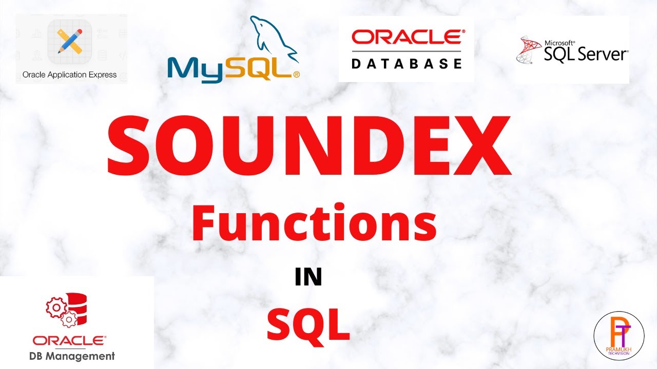 SOUNDEX function in SQL server(Using Soundex function in Oracle sql)