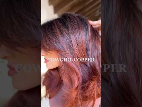 “The most simplest & perfect formula for the COWGIRL COPPER using the new WC series by @joico.”