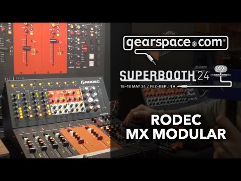 Rodec MX Modular - 16 channel 500 series mixer - Gearspace