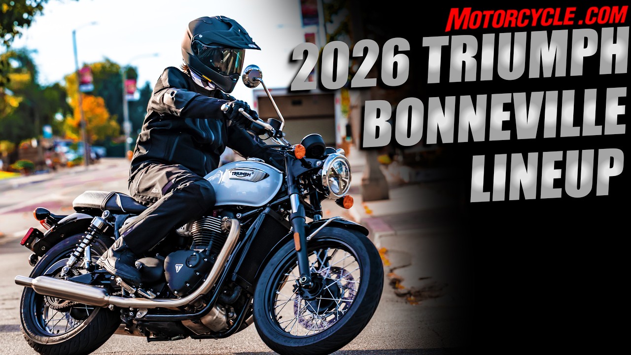 2026 Triumph Bonneville Lineup – First Ride Overview | California Press Launch