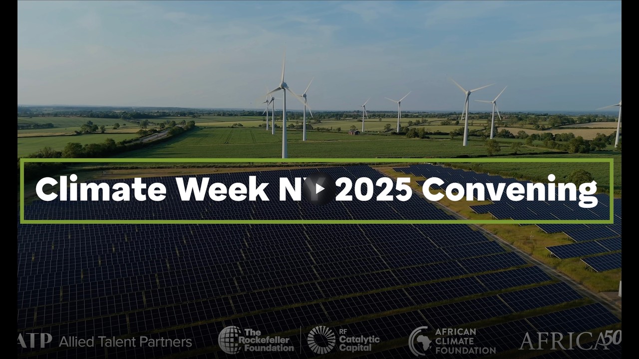 Climate Week New York 2025 Convening