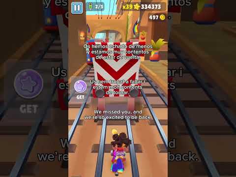Subway Surfers is back in Barcelona πββ