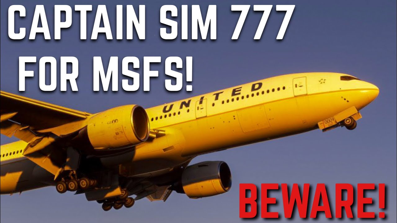 Marketplace CaptainSim boeing 777-200 squawk problem - Aircraft - Microsoft Flight Simulator Forums