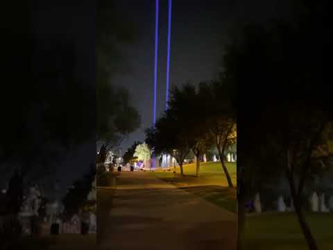 Laser Space Cannon 911 Memorial