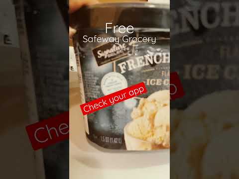 Check your Safeway grocery store app for free offers
