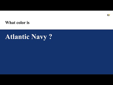 Atlantic Navy color #13336f hex color - Blue color - Warm color 13336f