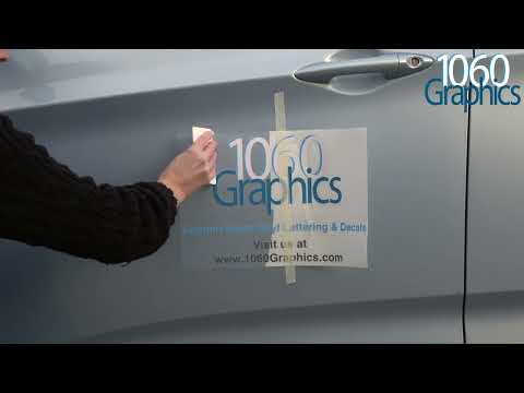 How to Apply: Vinyl Lettering Decals, Stickers