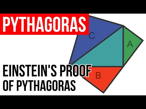 Einstein's proof of Pythagoras theorem
