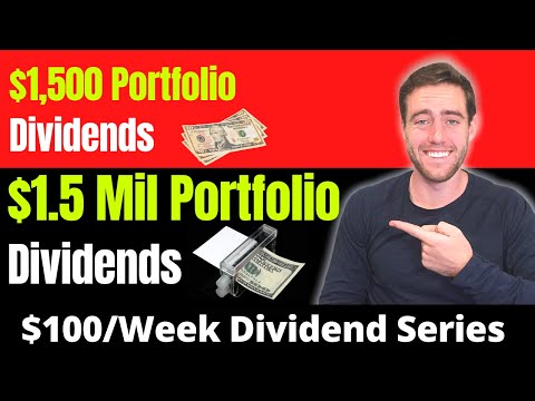 Stocks I'm Buying! Comparing a $1,500 and a $1,500,000 Dividend Portfolio!
