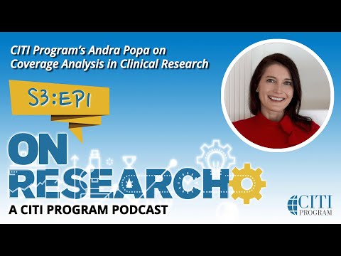 On Research Podcast - Coverage Analysis in Clinical Research