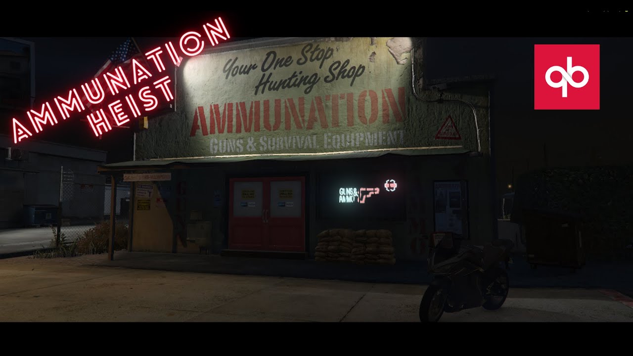 [Qb-Core] Ammunation Heist - FiveM Releases - Cfx.re Community