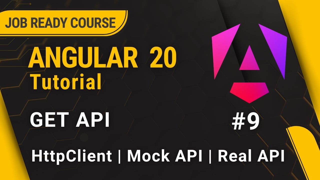 Angular 20 Tutorial for Beginners | GET API call integration in angular | #9