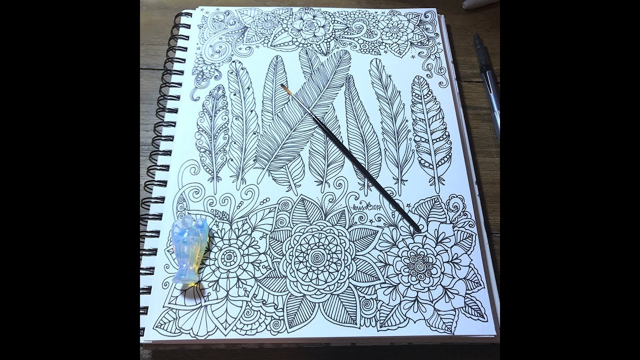 feathers | kcdoodleart