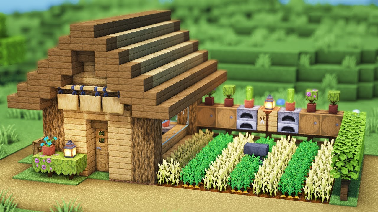Minecraft: How to build a Set Survival Starter House - Minecraft Builders