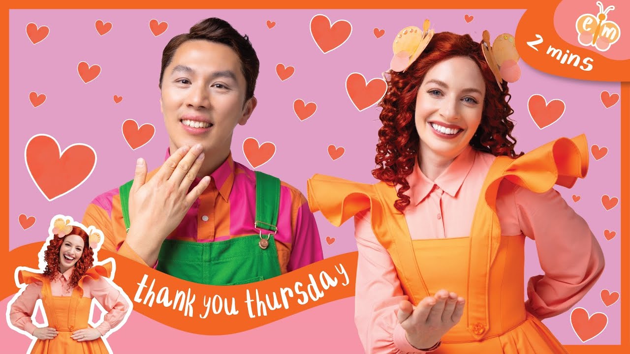 Emma Memma: Thank You Thursday (Auslan) 🖍️🧡🍰⚽️🤟🏻💃 #thankyouthursday