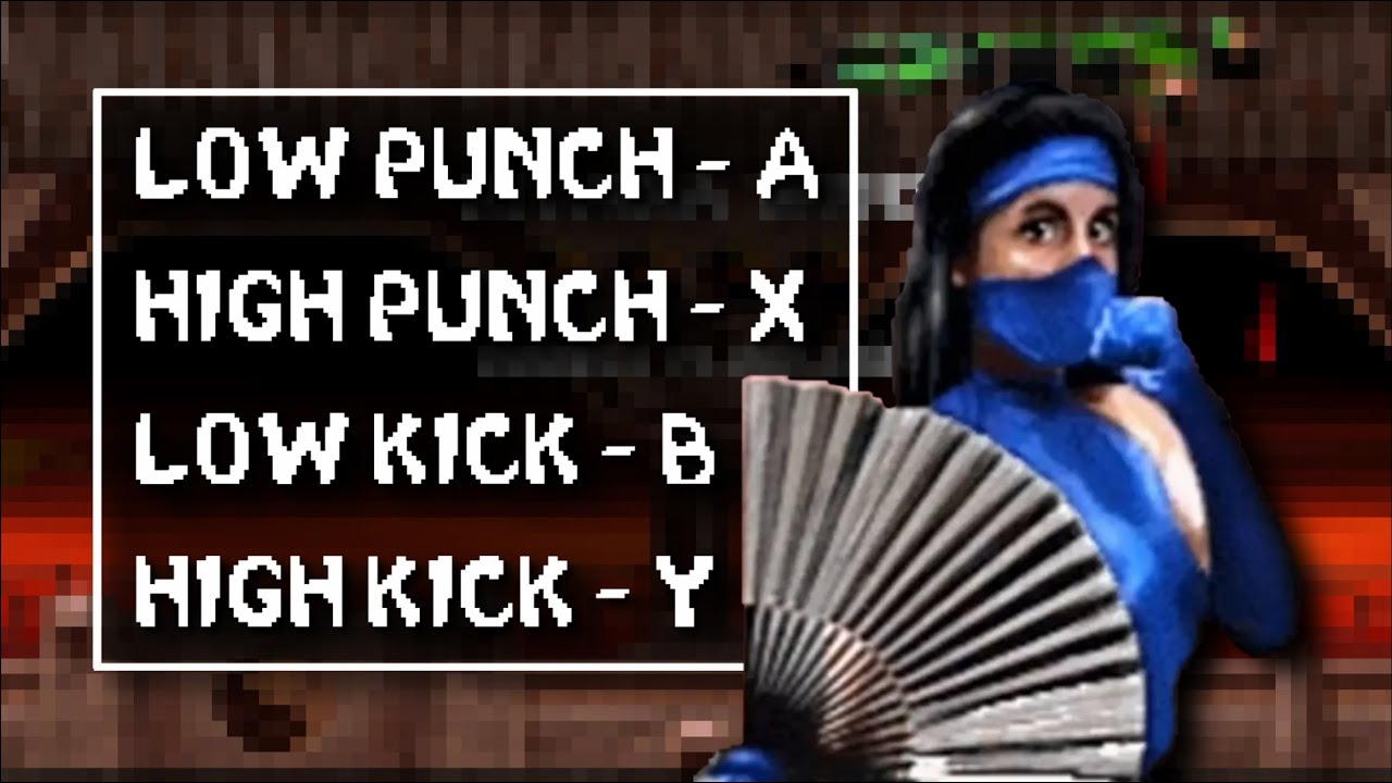 Mortal Kombat II | Kitana Fatality Tutorial