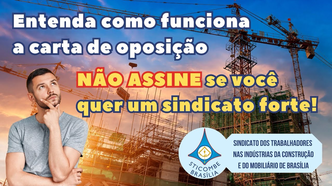 Entenda como funciona a carta de oposição (NÃO ASSINE)