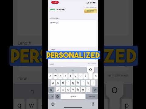 How to write Professional Emails using AI Email Writer App