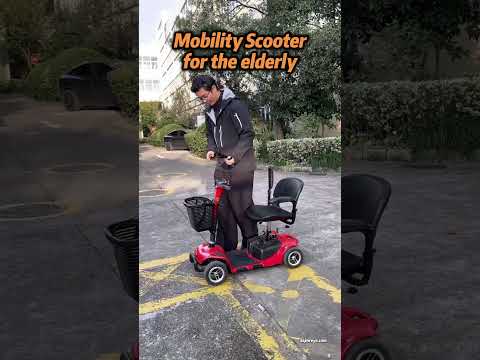 Lightweight folding mobility scooter 4-wheel-scooter #scooter #elderly #disability #mobility