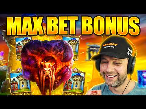 I BOUGHT a MAX BET BONUS on CASH DEFENSE... AND IT WENT INSANE!! (Bonus Buys)