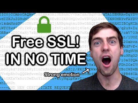 GET FREE SSL in NO TIME!