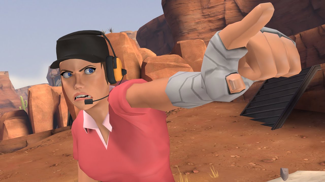 [SFM] Femscout gamer rage
