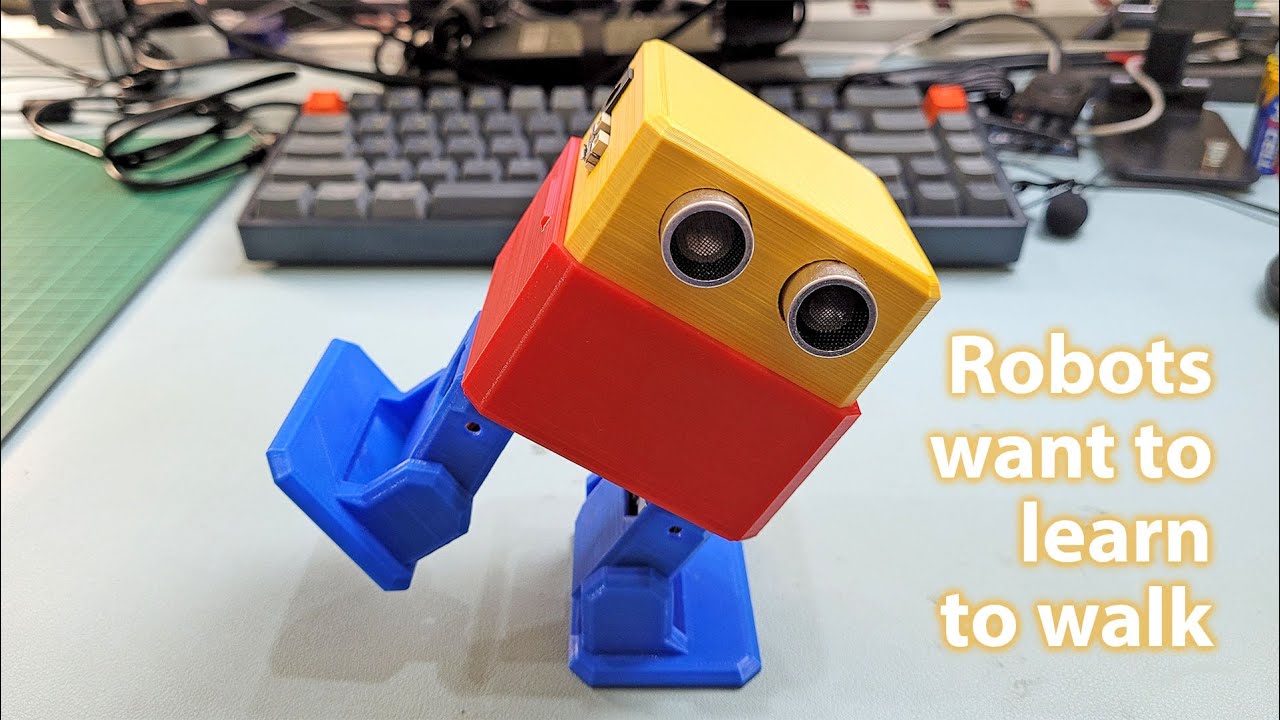 Program Otto DIY robot for basic movements with CircuitPython