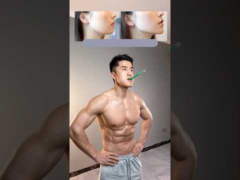 Simple Pen Trick for a Sharper Jawline & Slimmer Face! #shorts #short