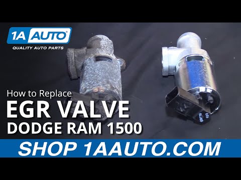 How to Replace EGR Valve 04-08 Dodge Ram 1500 V8 5.7L