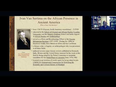 Harrell Kagler Presents Blacknificent! Episode 1 Van Sertima on Ancient America