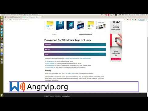 Find the Raspberry pi IP address with Angry IP Scanner