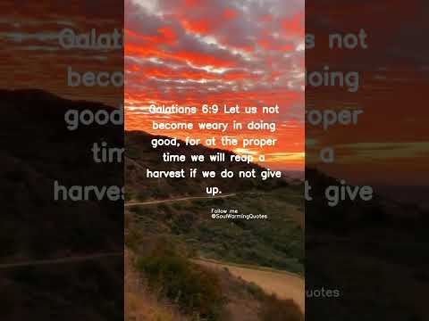 Galatians 6:9 Let us not become weary in doing good... #god #jesus #bible #prayer #christian
