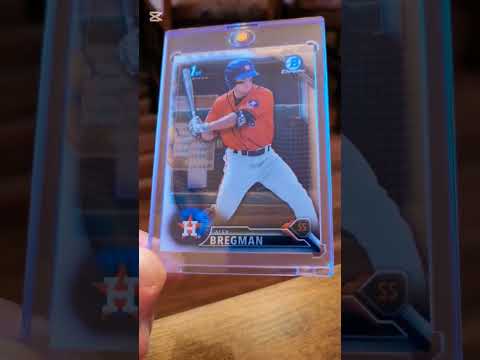Before the Big Leagues: Alex Bregman’s Must-Have Rookie Card! #hobby #cardcollector #Bregman