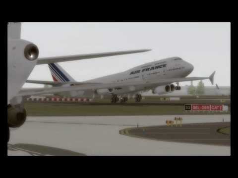 FS2004 Charles de Gaulle airport HD"