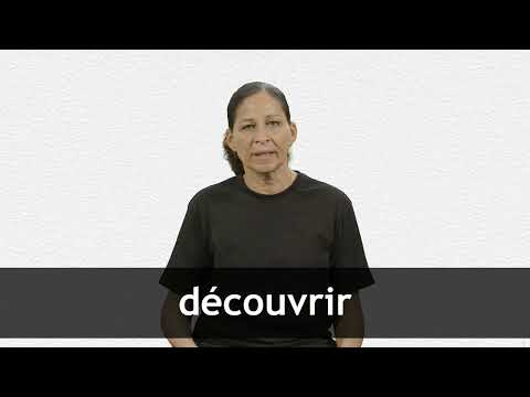 English Translation of “DÉCOUVRIR” | Collins French-English Dictionary