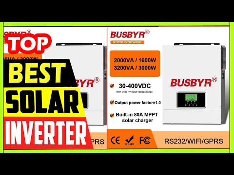 Best BUSBYR Hybrid Solar Inverter Review