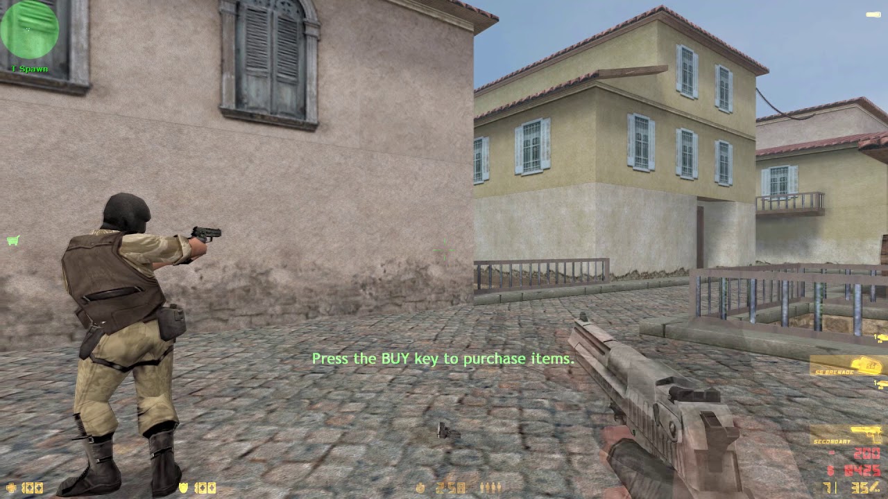 Counter Strike Condition Zero - Terrorist Expert Mission - Italy