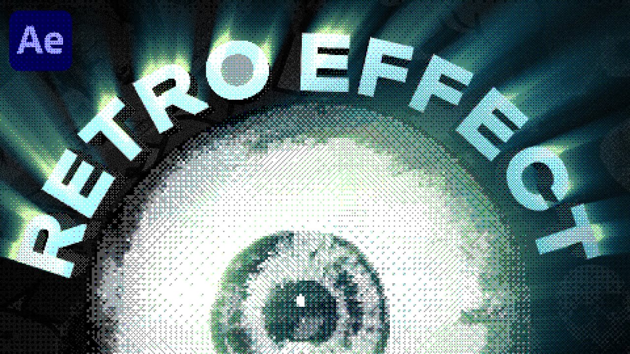 The Easiest Retro Effect in After Effects
