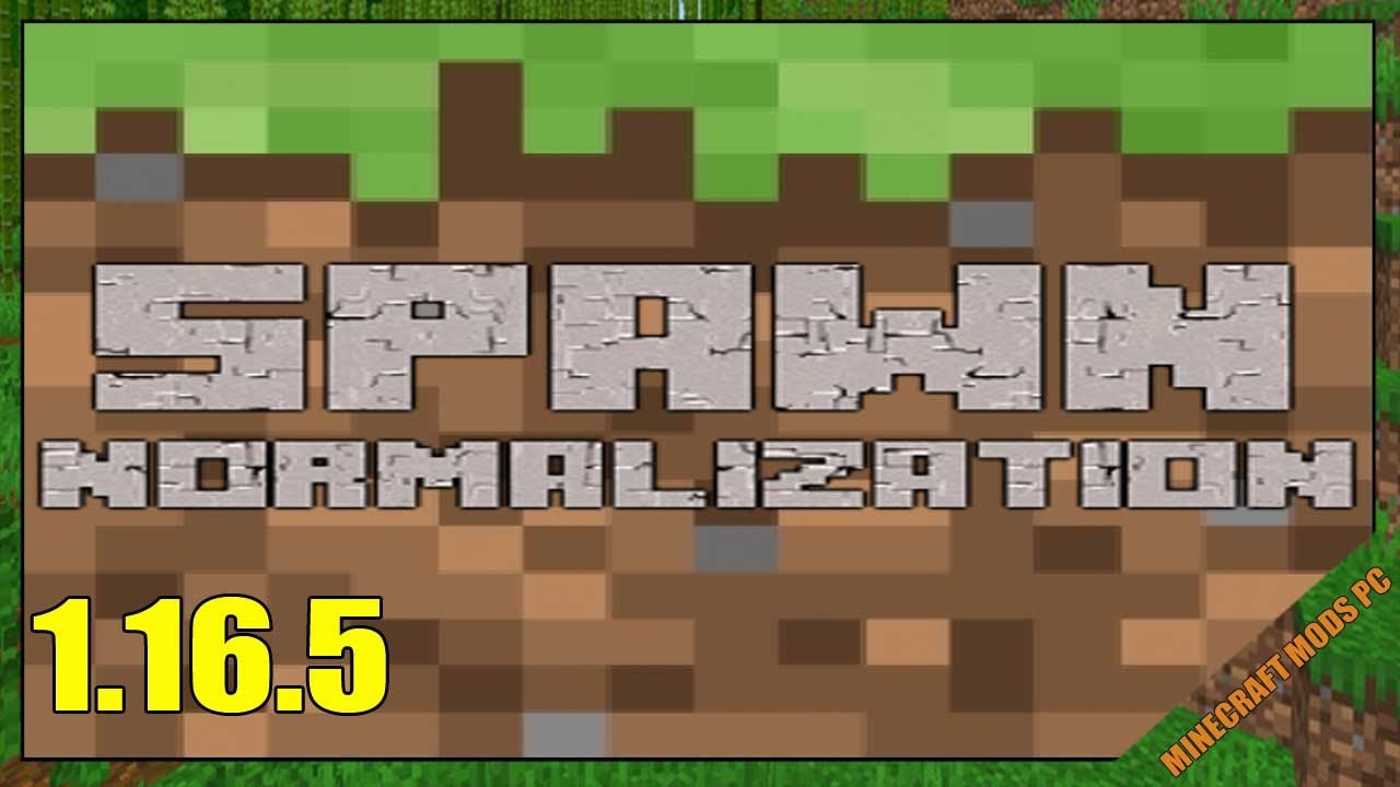 Spawn Normalization Mod 1.16.5 Download - How to install it for Minecraft PC