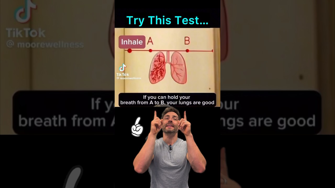 Holding breath challenge. How good are your lungs? #holdbreath #lungtest #breathingexercises