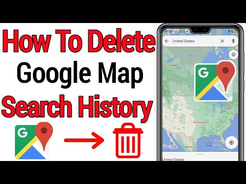 How To Delete Search History on Google Map - 2022(Android & iPhone)| How To Clear Google Map History